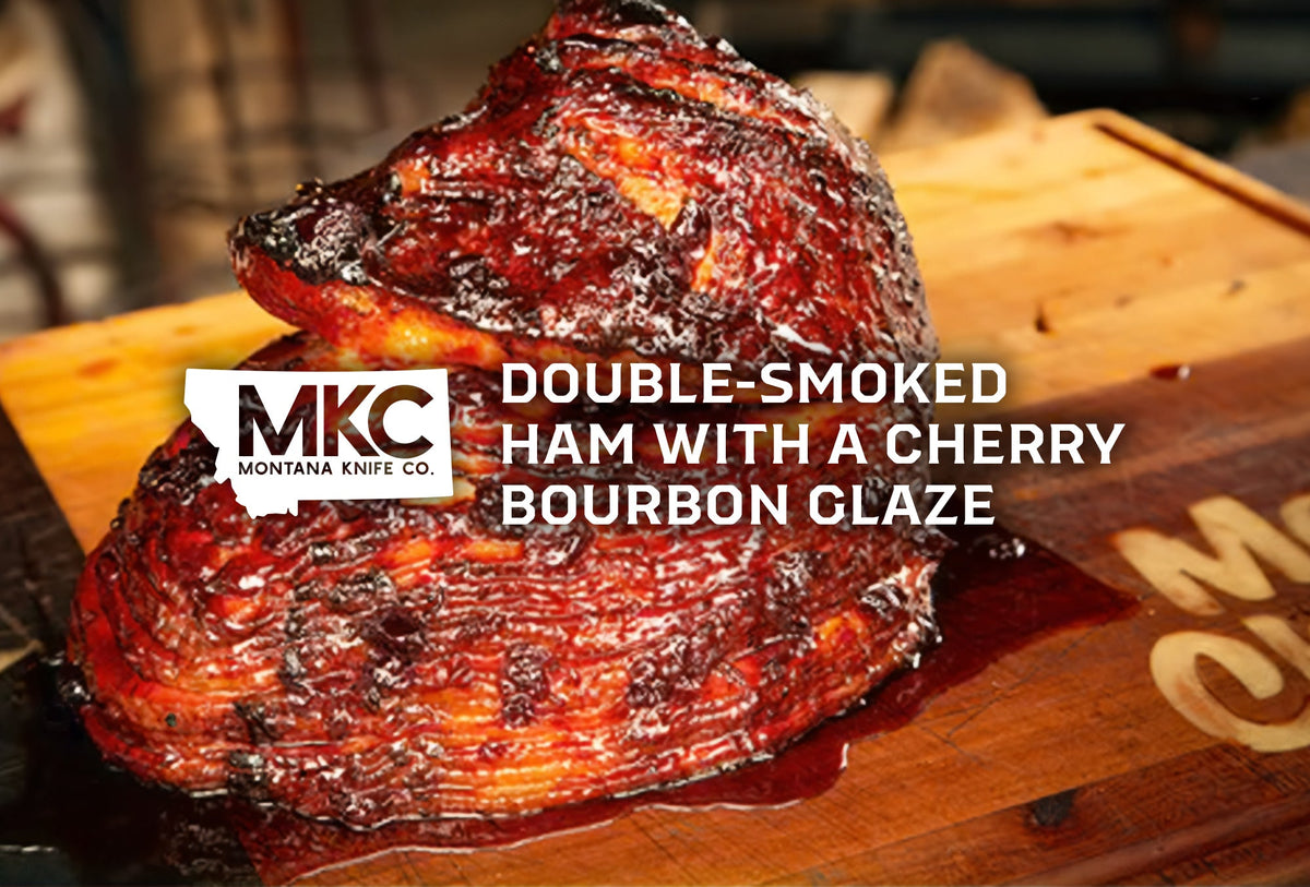 Double-Smoked Ham With a Cherry Bourbon Glaze
