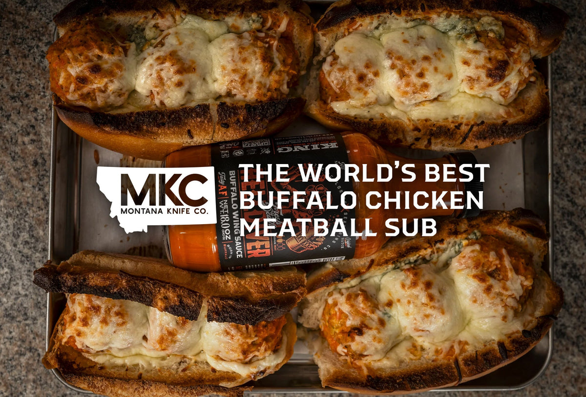 The World’s Best Buffalo Chicken Meatball Sub