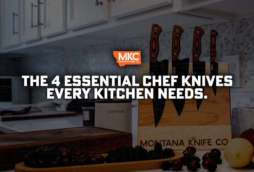 The 4 Essential Chef Knives Every Kitchen Needs