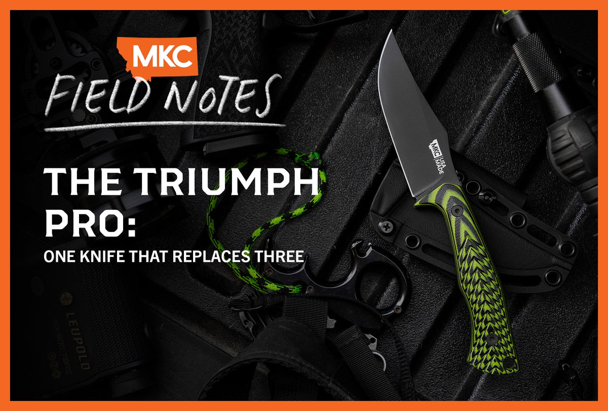 The Triumph Pro: One Knife That Replaces Three