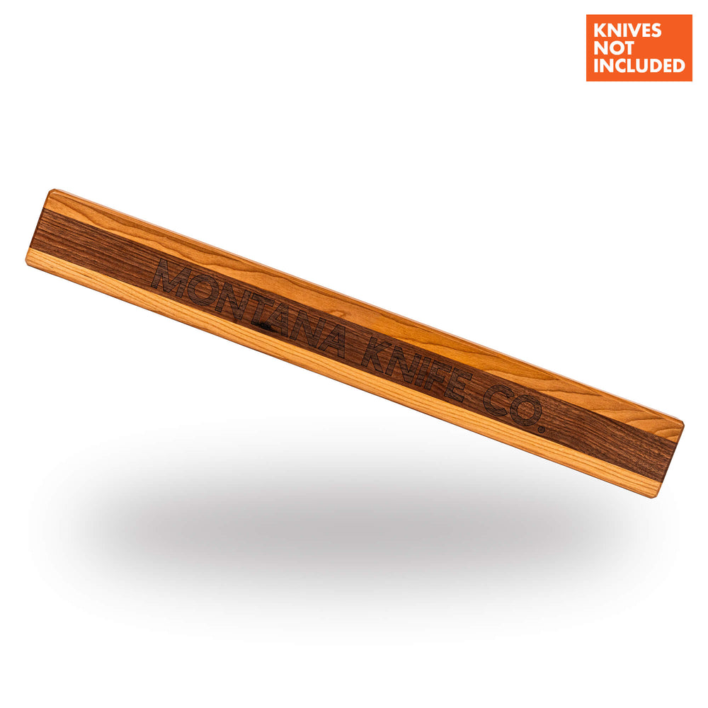 MKC CULINARY LARGE KNIFE HANG - DARK WOOD FINISH