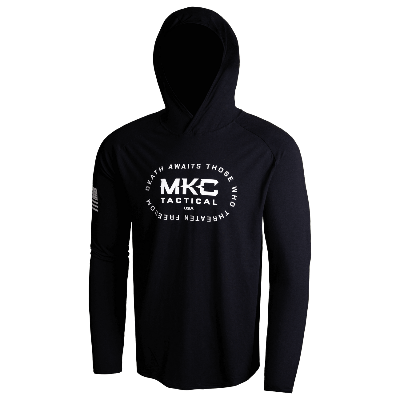 TACTICAL LIGHTWEIGHT BAMBOO HOODIE - SHADOW