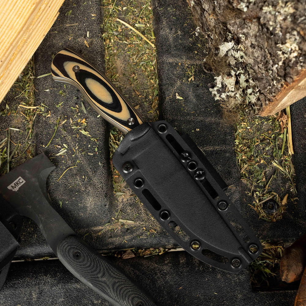 MAGNACUT SUPER CUB - DROP POINT HUNTER - TAN & BLACK