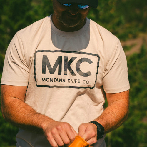 MKC LOGO TEE - BONE
