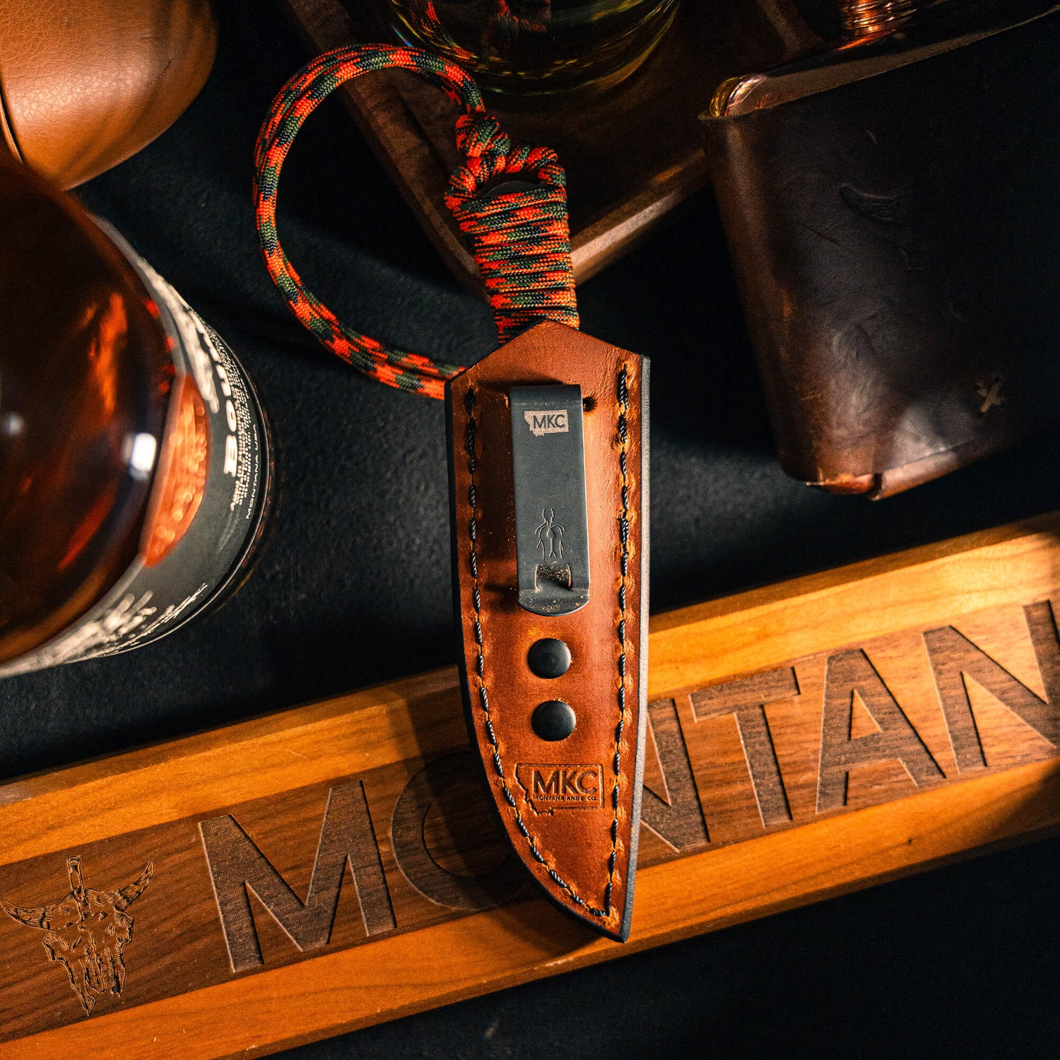 MINI GATOR LEATHER SHEATH - CONCEALED POCKET CARRY