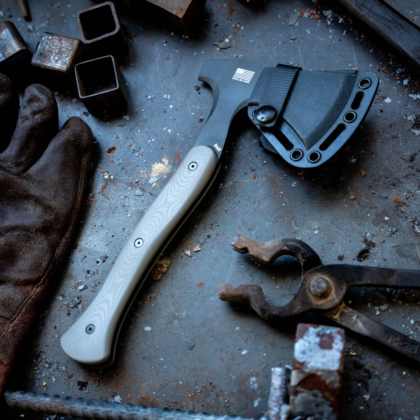 HELLGATE HATCHET - GREY