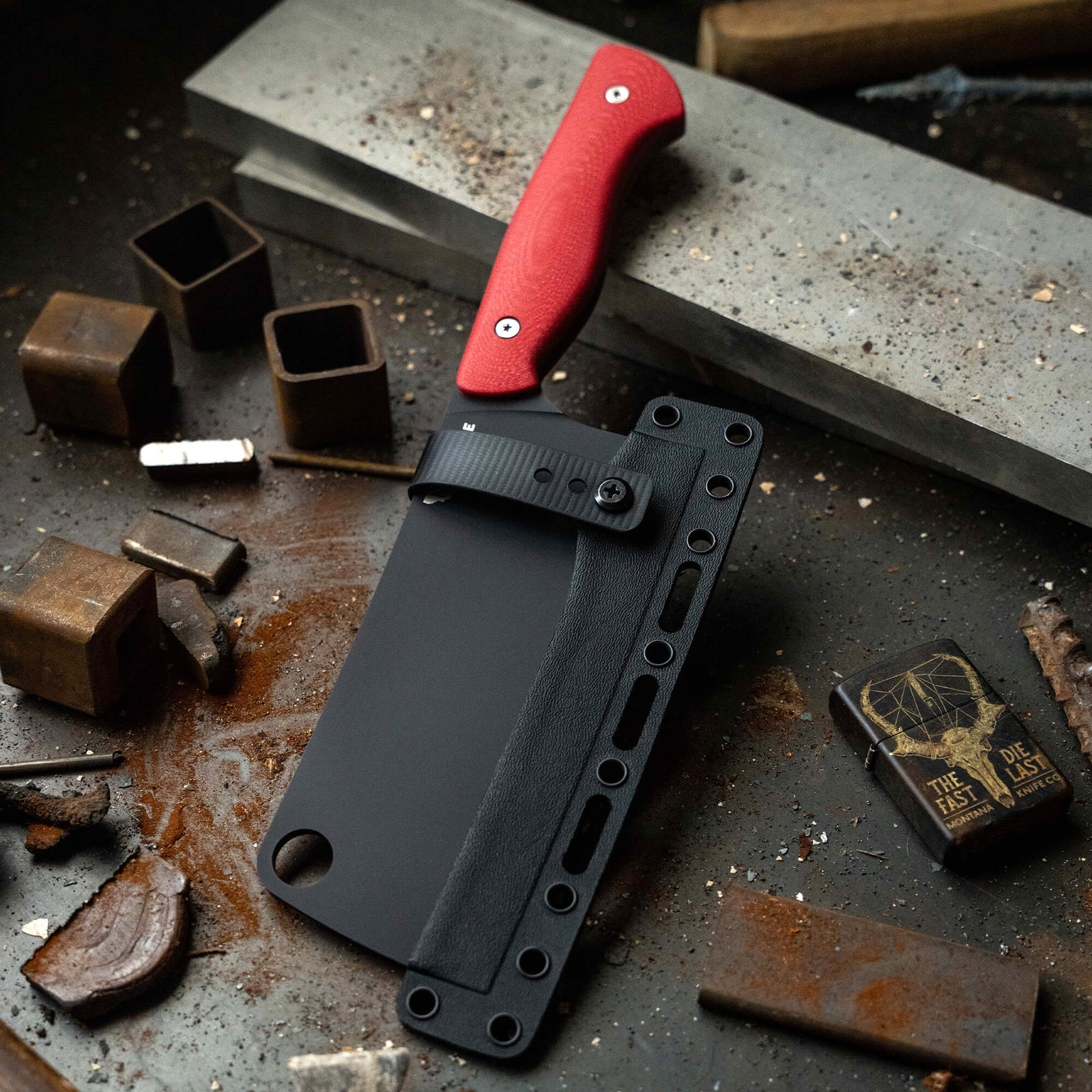 CATTLEMEN CLEAVER - RED