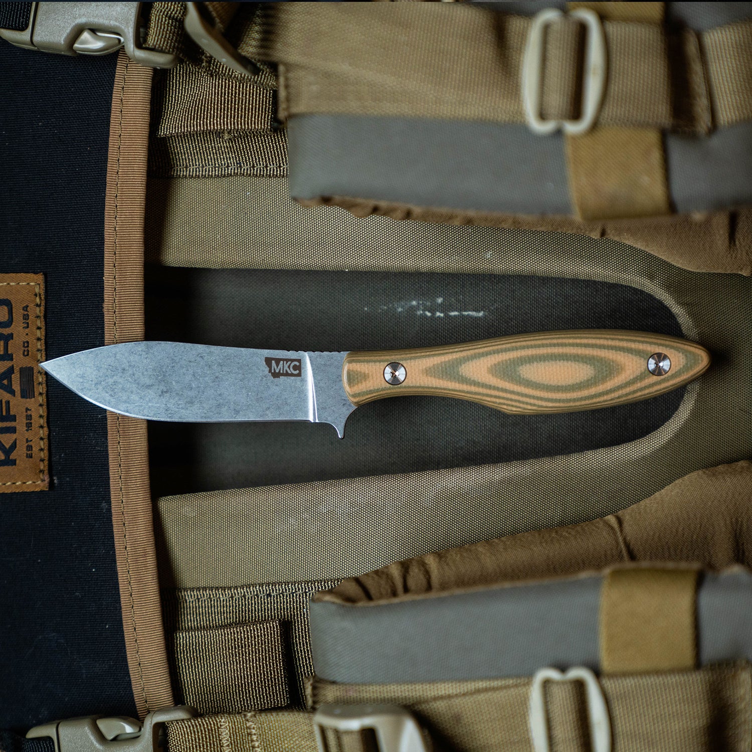 JACKSTONE - OLIVE & TAN