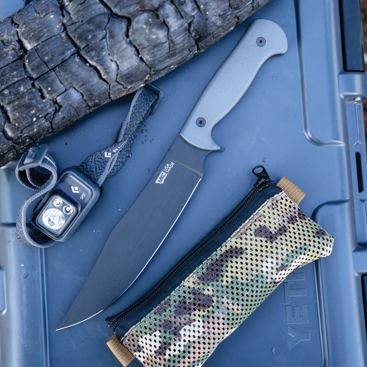 THE MARSHALL BUSHCRAFT KNIFE - GREY