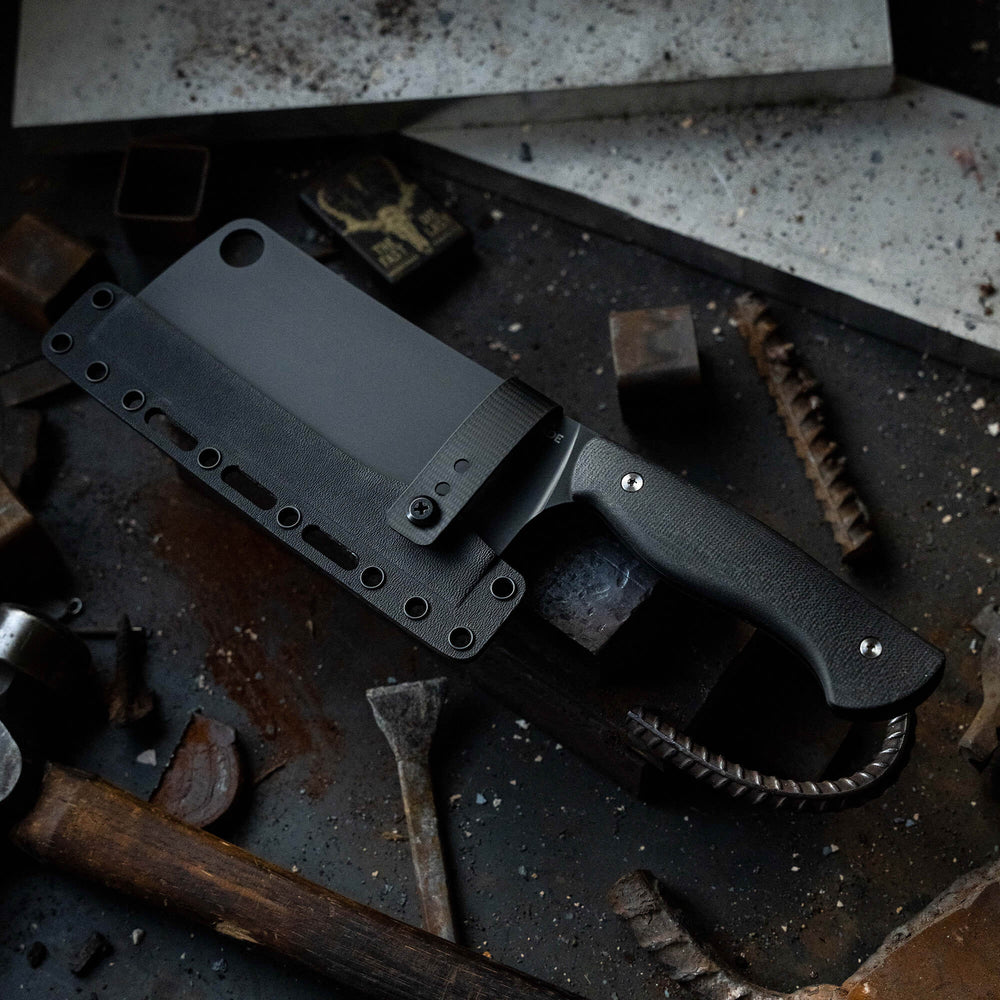CATTLEMEN CLEAVER - BLACK