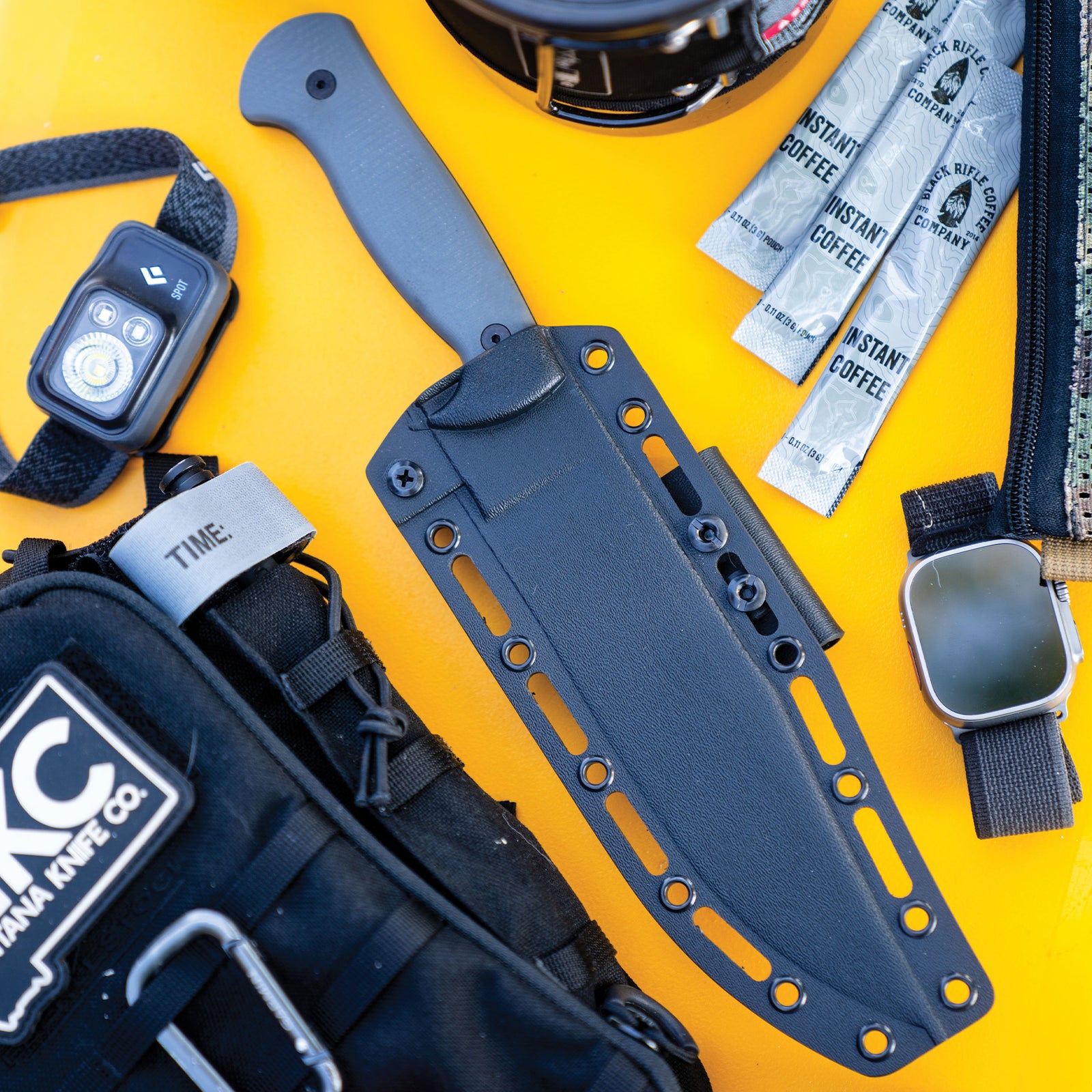 THE MARSHALL BUSHCRAFT KNIFE - GREY