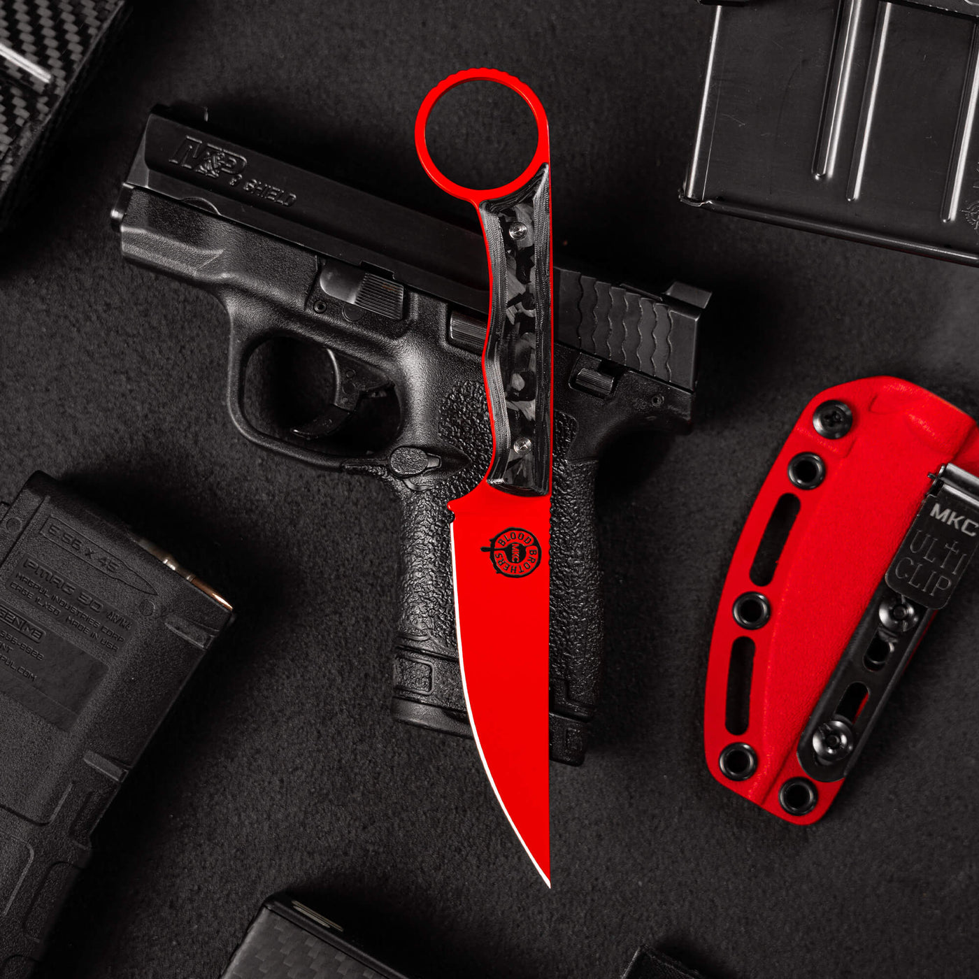 BLOOD BROTHERS WARGOAT - BLACK/RED