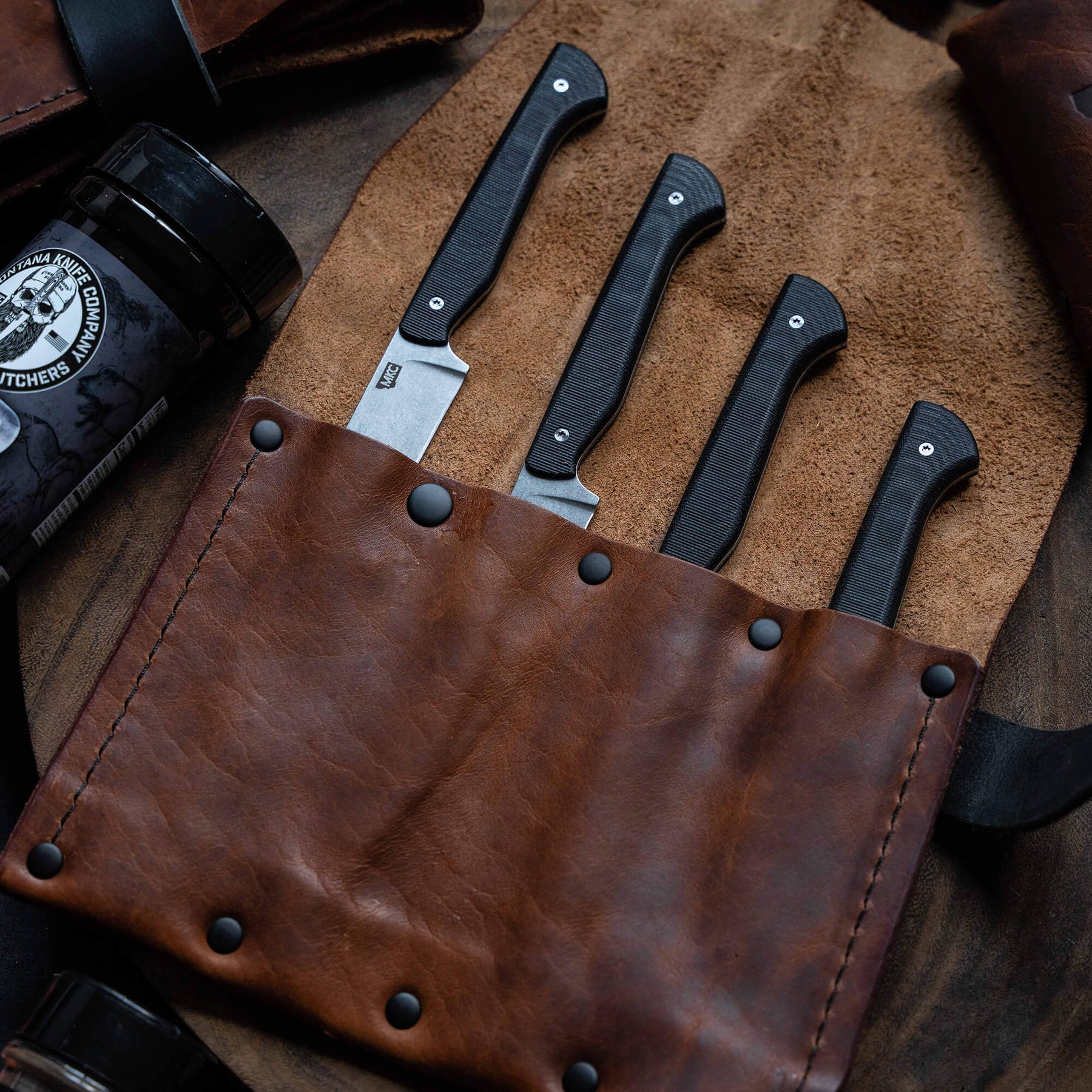 MKC STEAK KNIVES (SET OF 4) - BLACK