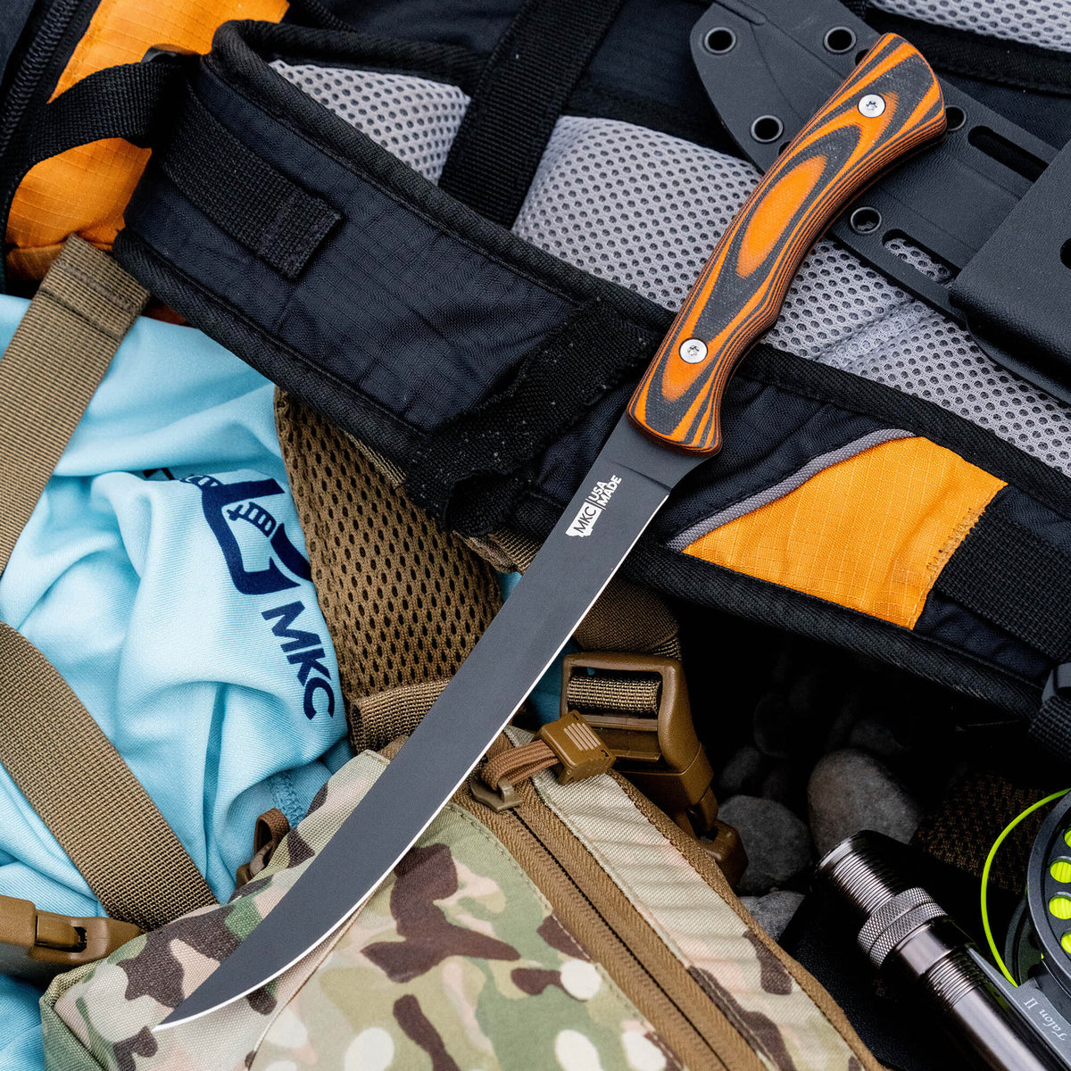 FLATHEAD FILLET - ORANGE & BLACK