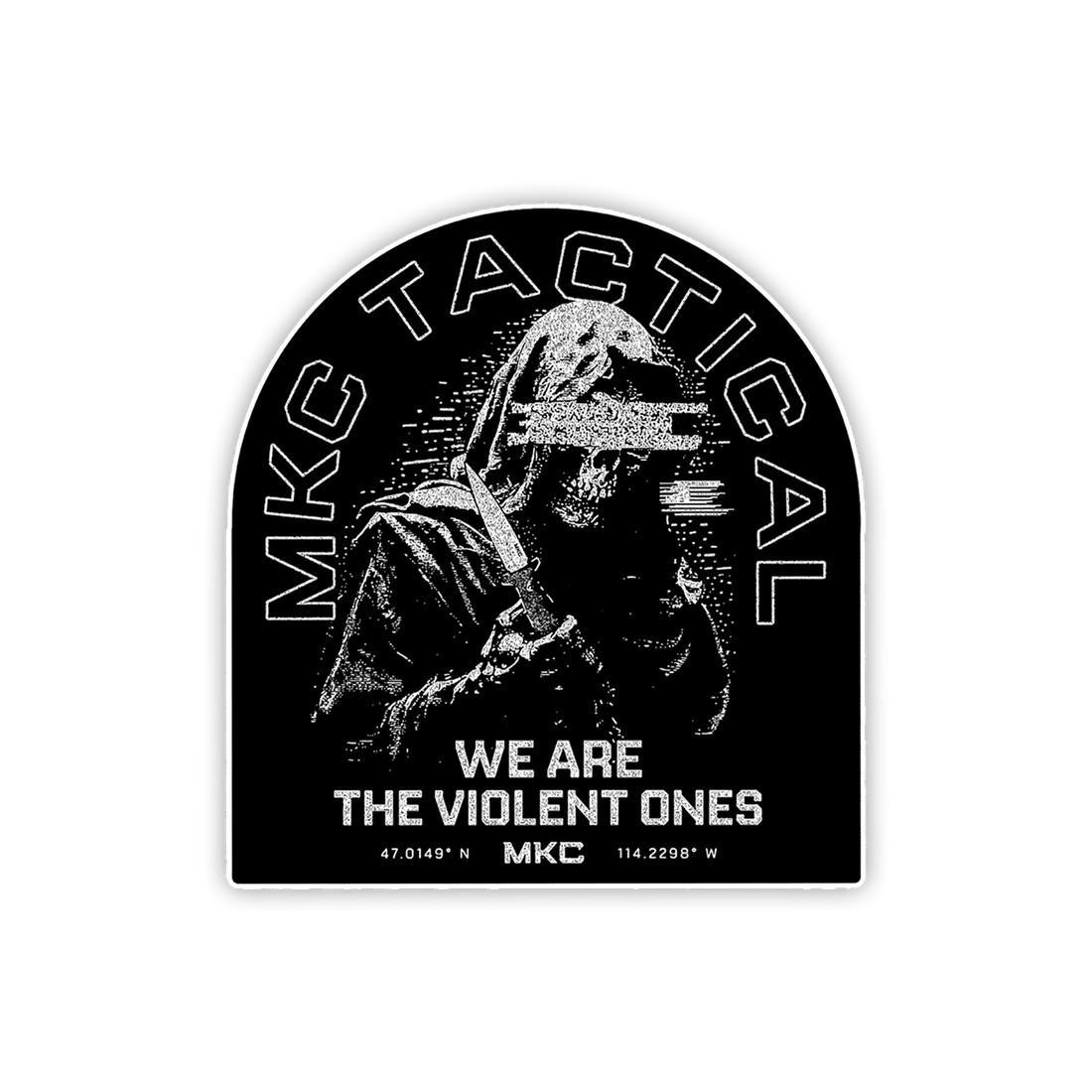 MKC TACTICAL DECAL 4 PACK