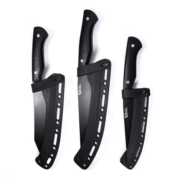 MKC CULINARY SET - BLACK - Montana Knife Company