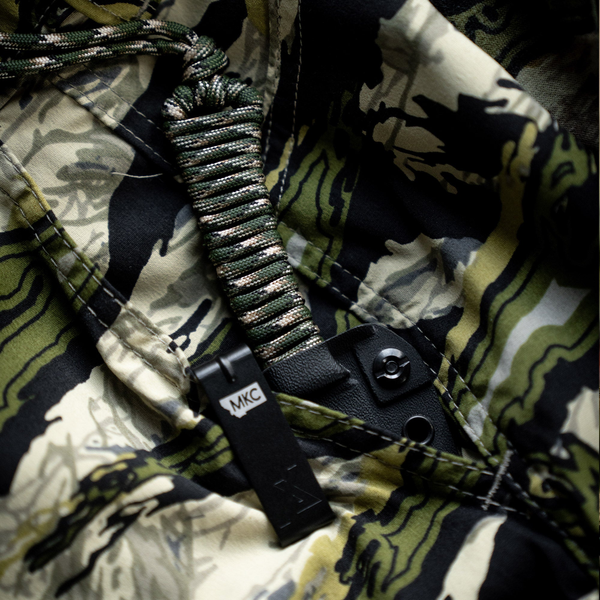 THE MINI-SPEEDGOAT FIXED BLADE - FOREST CAMO - Montana Knife Company