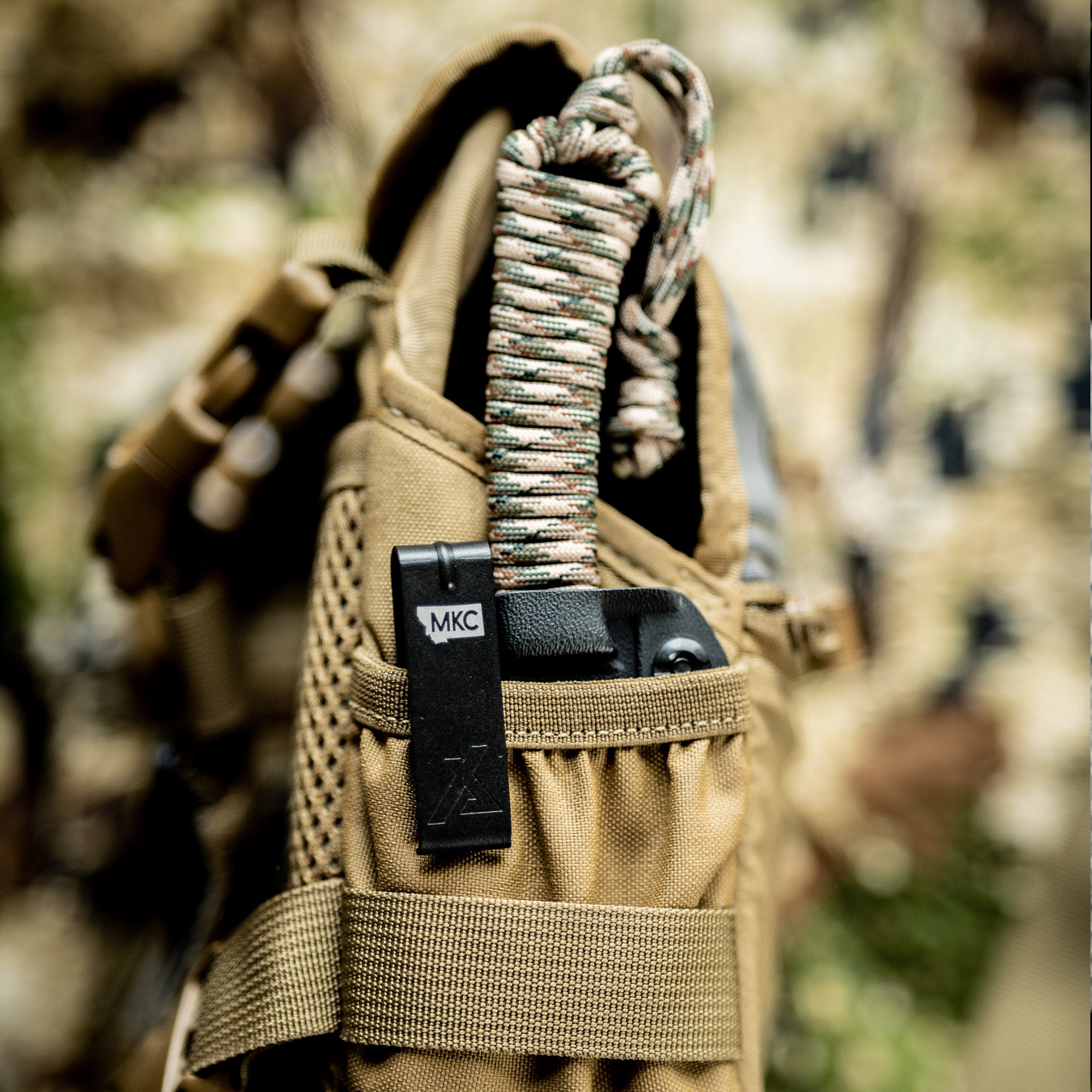 THE MINI-SPEEDGOAT FIXED BLADE - DESERT CAMO - Montana Knife Company
