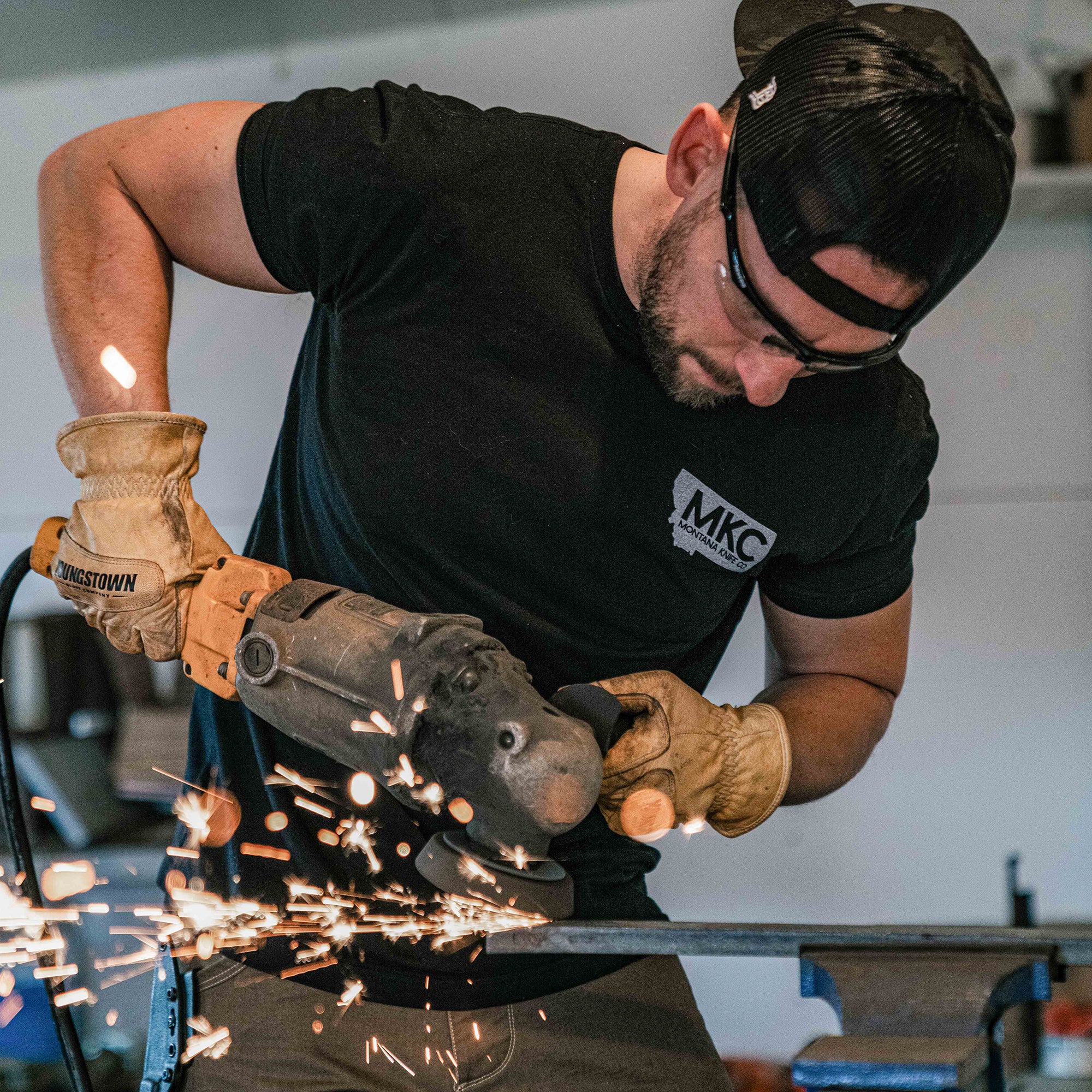 SPEEDGOAT SKULL TEE - USA MADE - Montana Knife Company